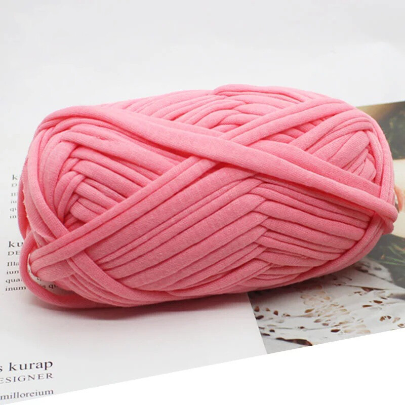100g Chunky Yarn 1 Ply Knitting Crochet Thick Yarn for DIY Bag Carpet ...