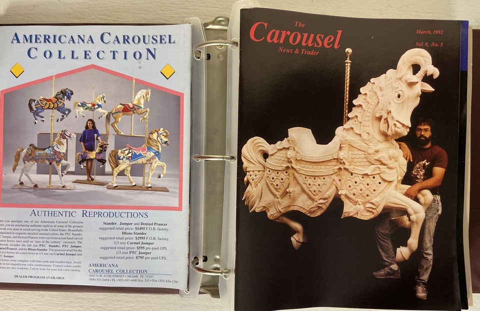 The Carousel News and Trader Magazine~ 1992 & 1993~(Jan. - Dec.)~FULL ...