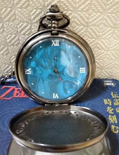 Legend Of Zelda Breath Of The Wild Pocket Watch (2017) Brand New Japan ...