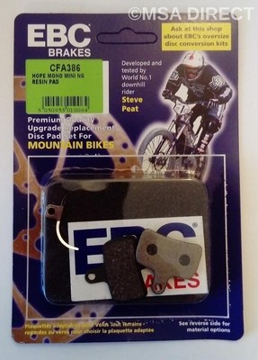 EBC Resin Mountain Bike Disc Brake Pads Fits HOPE MONO MINI NG | eBay UK