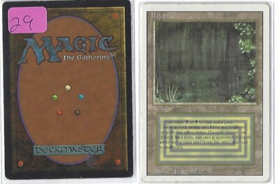 Bayou Revised Ed. - Lightly Played Dual Land Magic the Gathering - MTG ...
