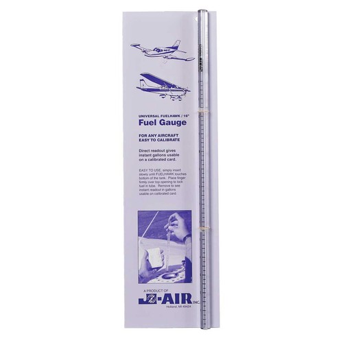 J-Air FUELHAWK Universal 16" Fuel Gauge Dip Stick Tube, Luso Aviation ...