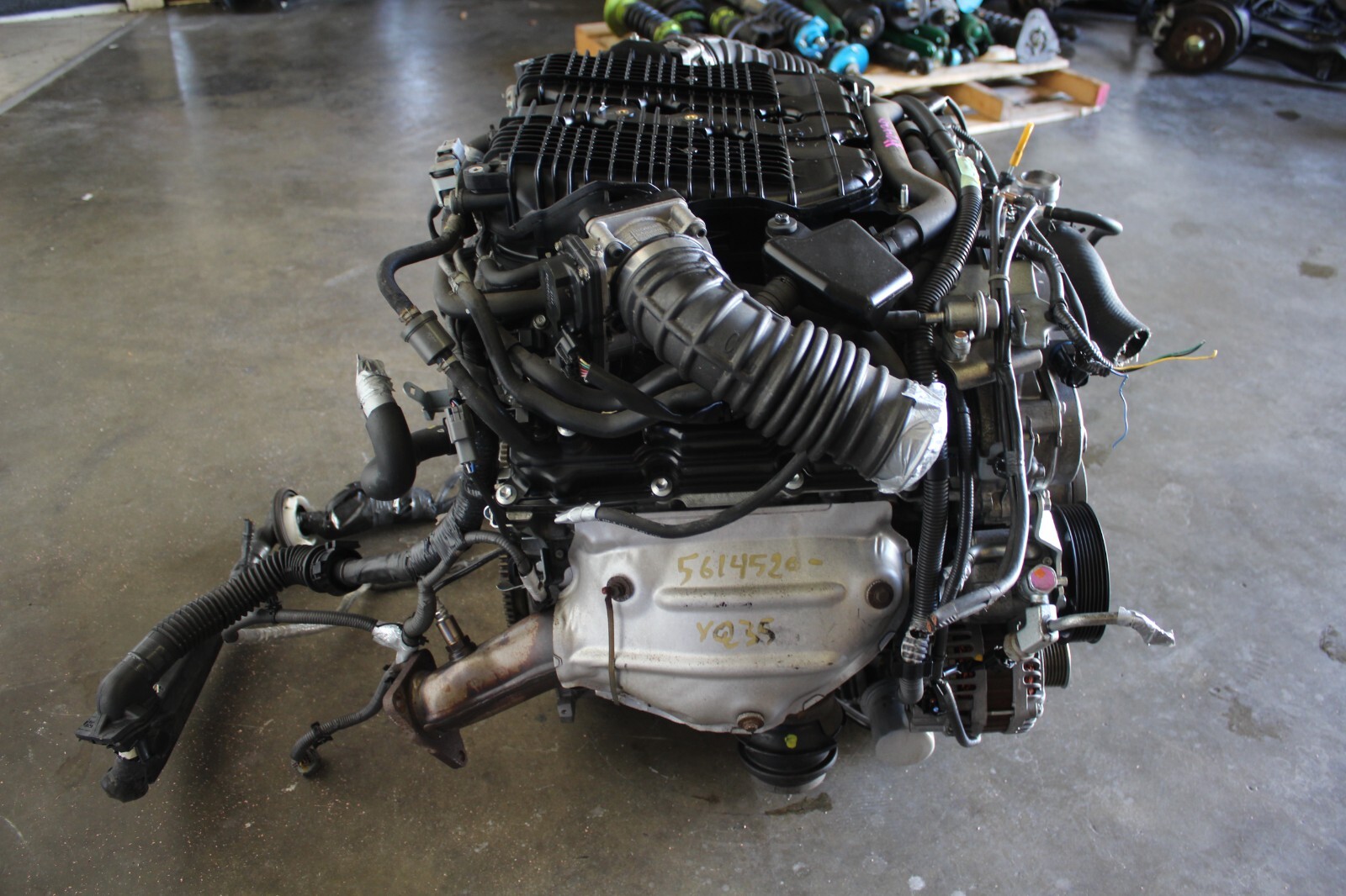 JDM 2007-2009 INFINITI G35 NISSAN 350Z ENGINE ONLY VQ35HR REV UP 09-12 ...