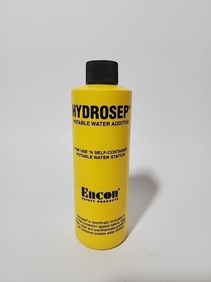 Hydrosep Water Treatment Additive for Eyewash Stations - Case of 4 (8oz ...