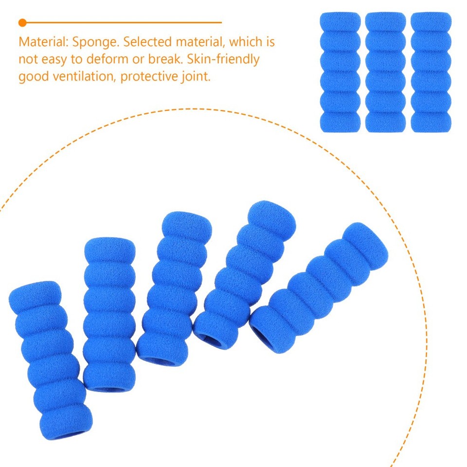 30 PCS Pen Guard Fingers Protection Cover Supplies Cross Stitch Sleeve ...