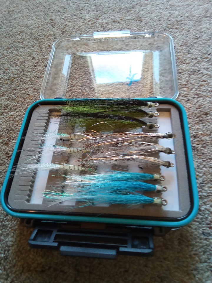 Box Of 22 Saltwater Bass & Mackerel Flies - New unused | eBay UK