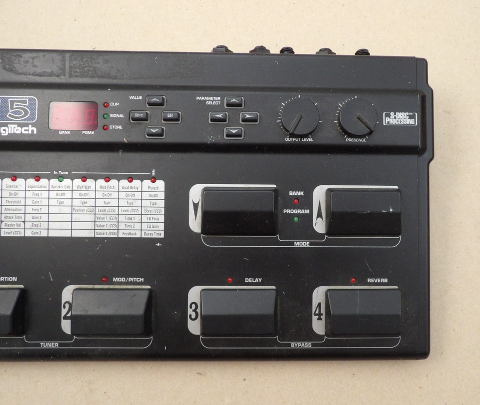 Digitech RP-5 Multi Effects Unit Pedal. Exc. working condition ...