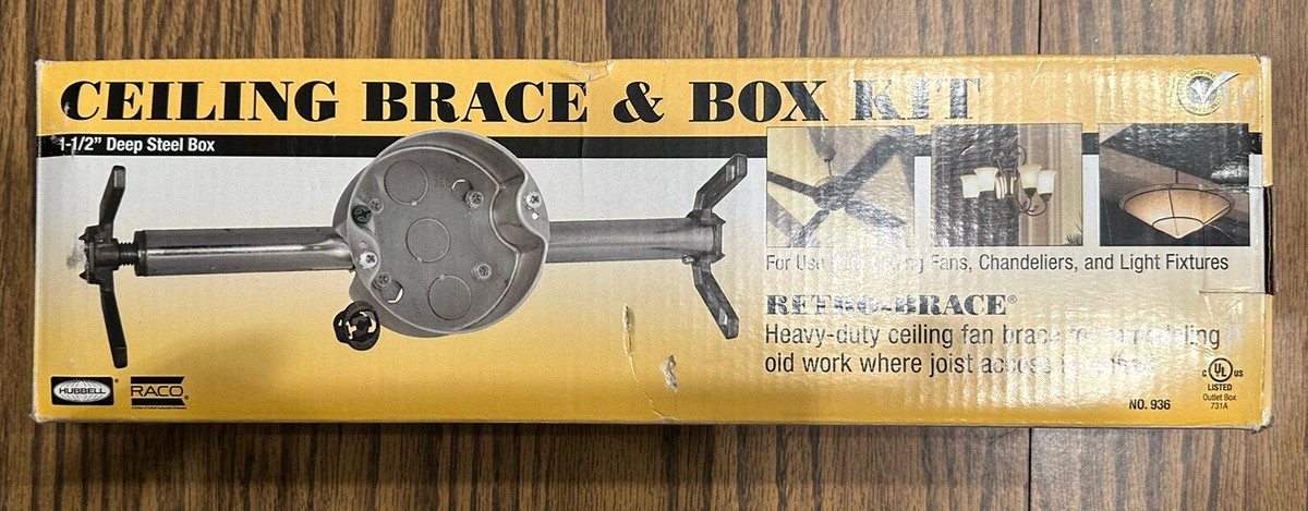 Raco Ceiling Brace And Box Kit | Shelly Lighting