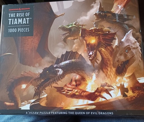 Dungeons & Dragons The Rise of Tiamat Dragon Jigsaw Puzzle 1000 piece ...