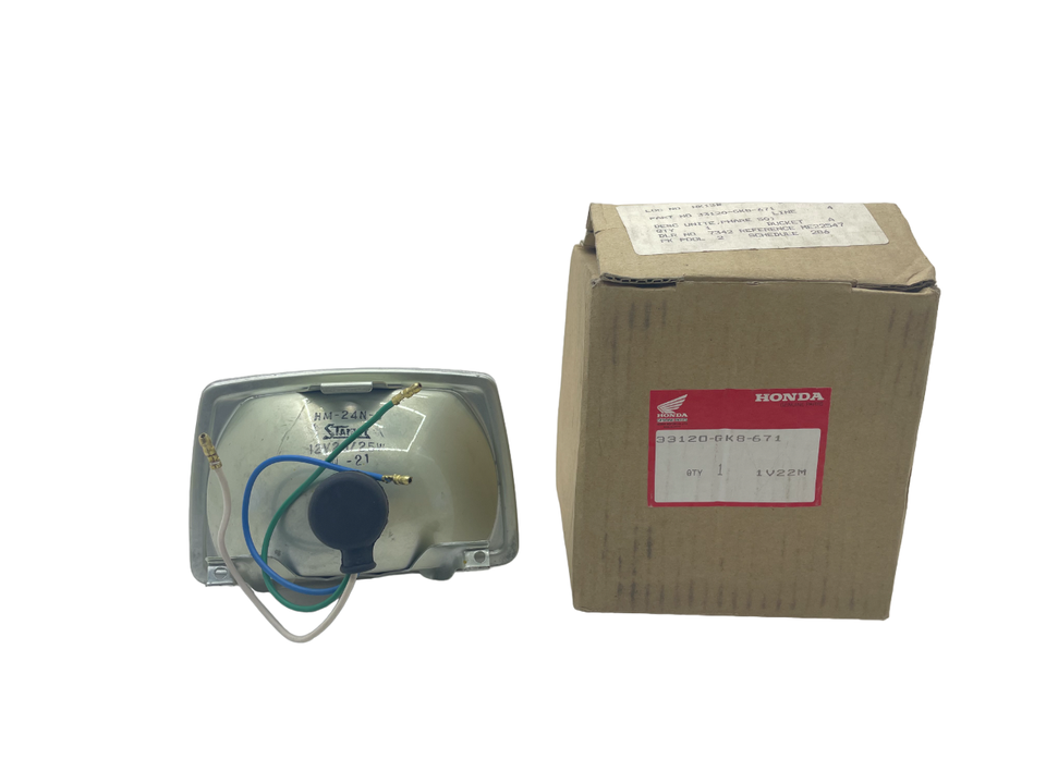 Honda HEADLIGHT UNIT 33120-GK8-671 OEM/NOS | eBay
