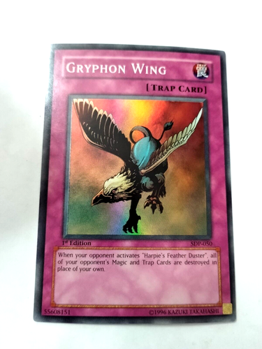 Yu-Gi-Oh! TCG Gryphon Wing Starter Deck Pegasus SDP-050 1st Edition ...