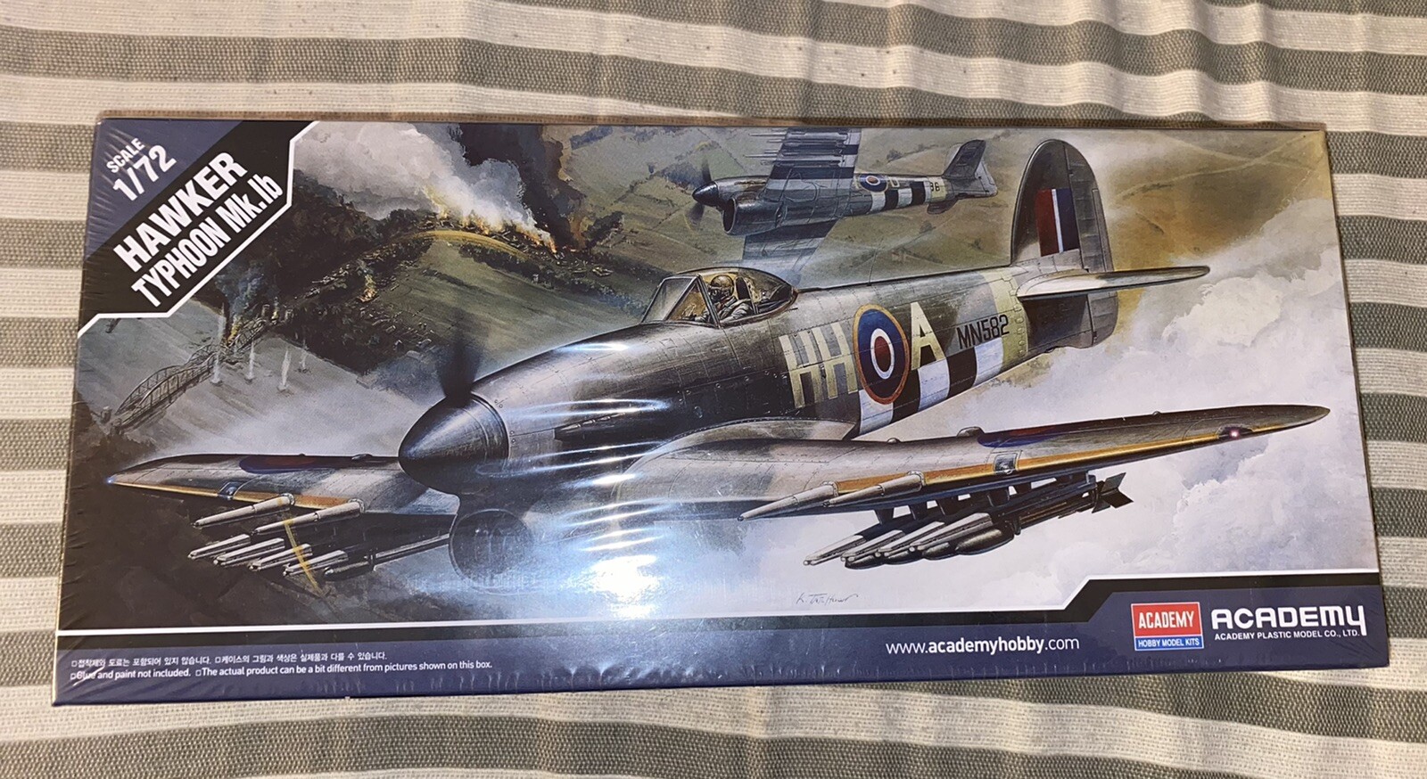 ACADEMY HAWKER TYPHOON MK.1B 1/72 MODEL KIT # 12462 SEALED NEW | eBay