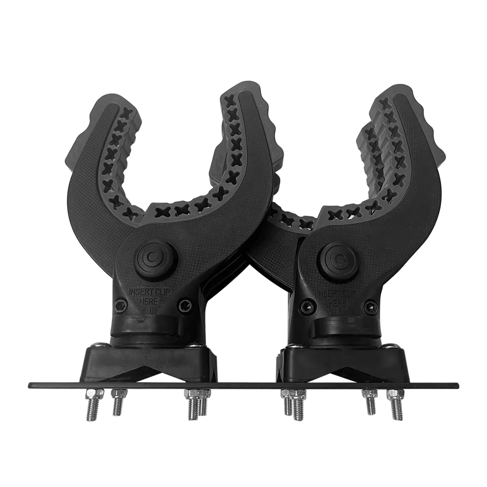 Gun Rack Fits Can Am Defender& Gun Clamp& Gun Grips& Gun Mount& ATV Gun ...