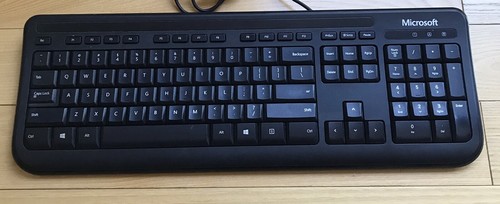 Microsoft Wired Keyboard 400 Model 1576 PC Computer Keyboard USB | eBay