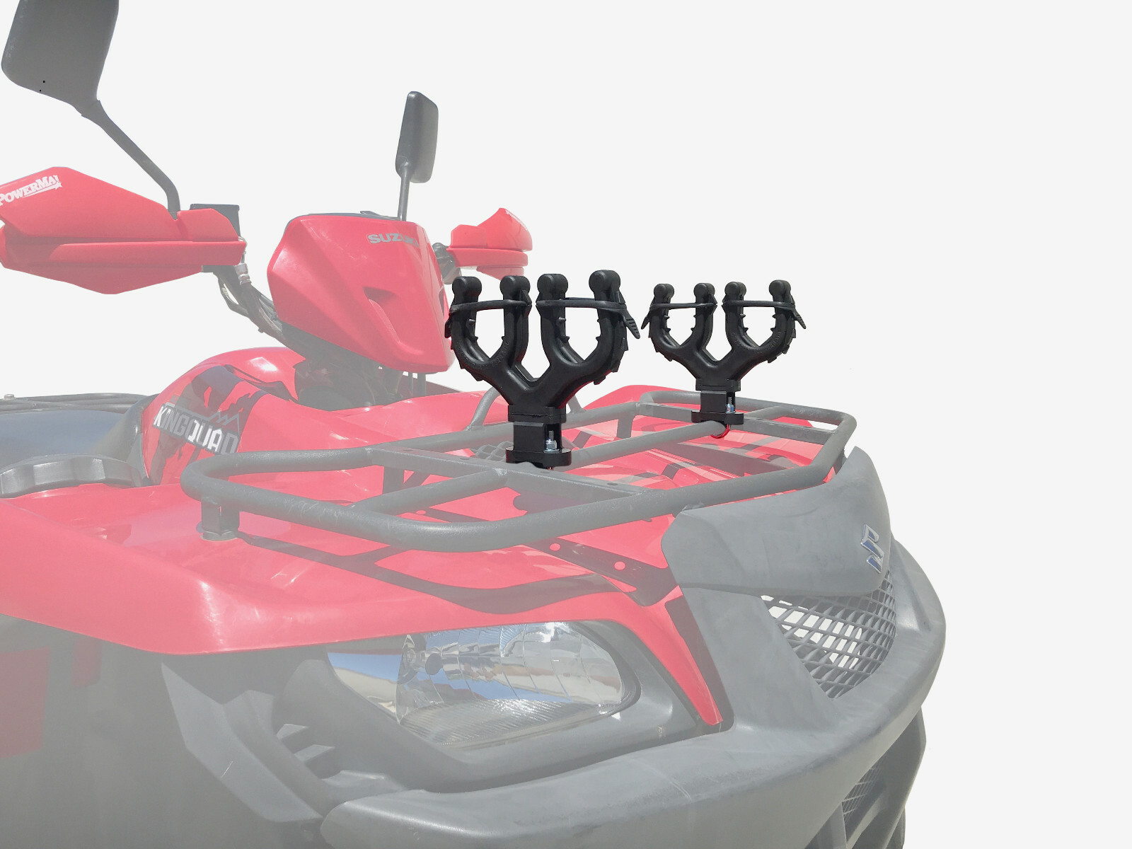 GRASPUR™ Double ATV Gun & Bow Rack - Model ATV2 - Made In USA - FREE ...