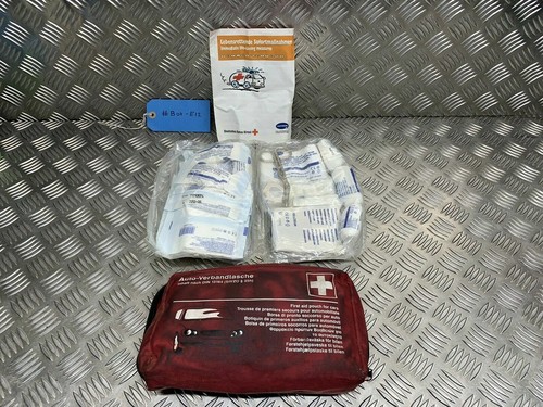 GENUINE VOLKSWAGEN AUDI SEAT SKODA FIRST AID KIT EMERGENCY TRAVEL ...