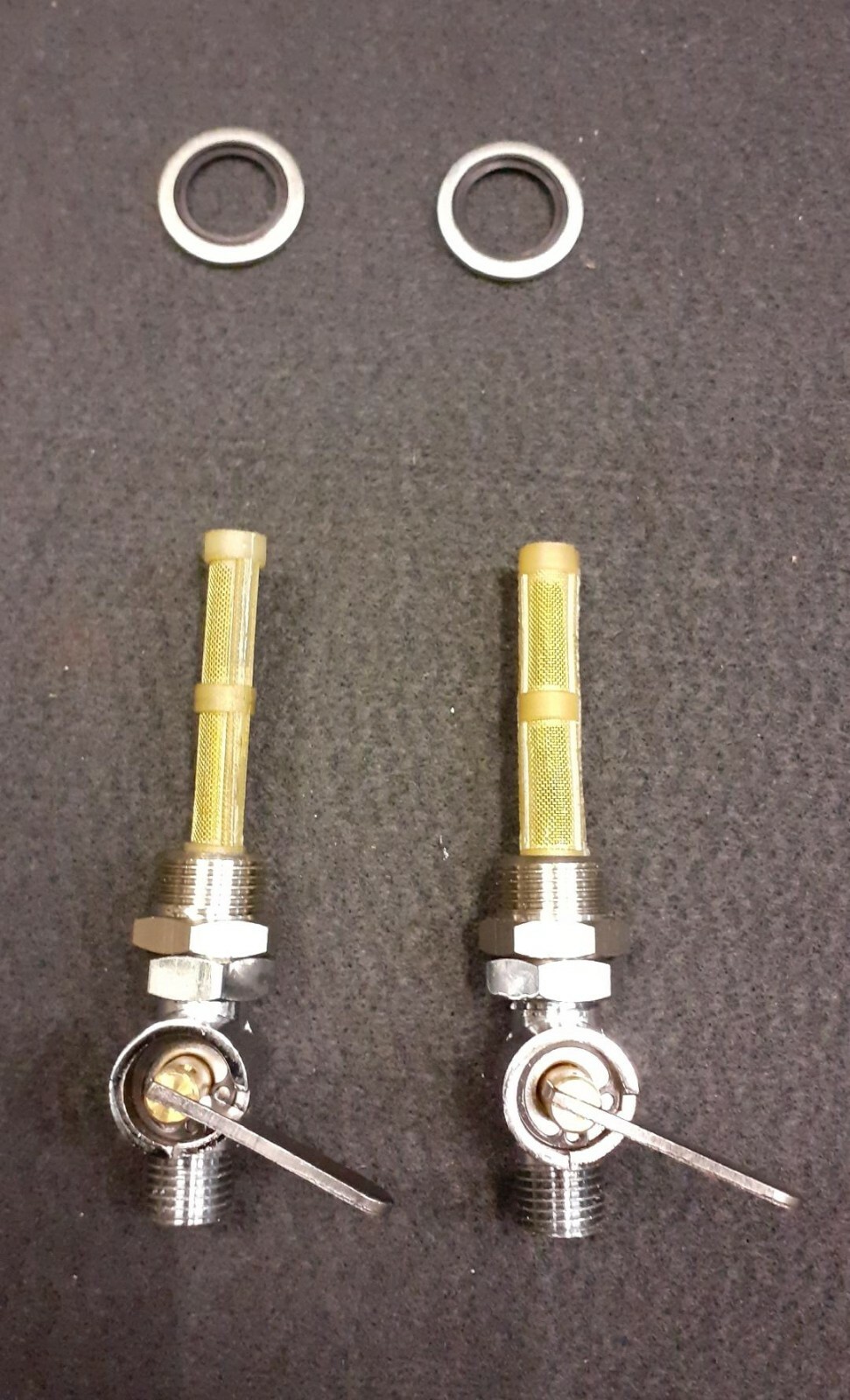 BSA /CLASSIC MOTORCYCLE FUEL TAPS MAIN / RESERVE WITH 3/8" BSP TANK ...