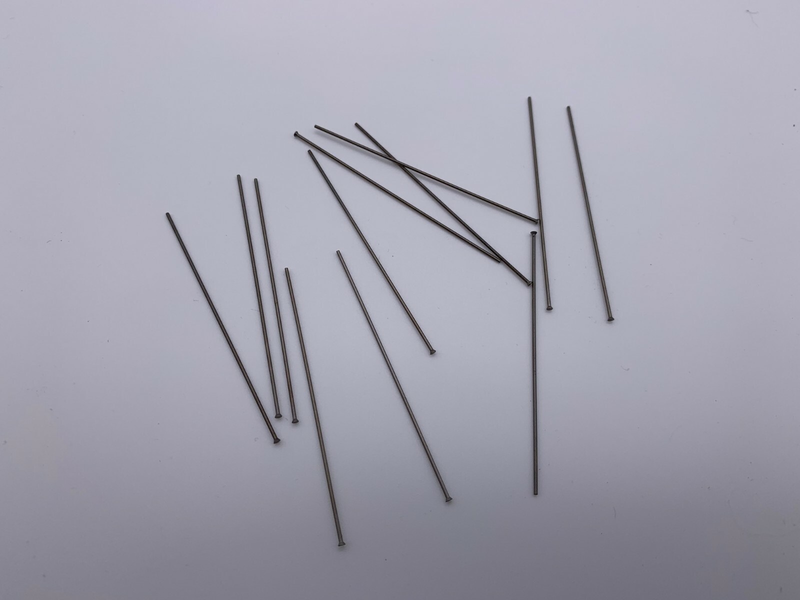 Royal .026" x 2" Long Bevel Headed Punches, Tool Steel, Lot Of 12 ...