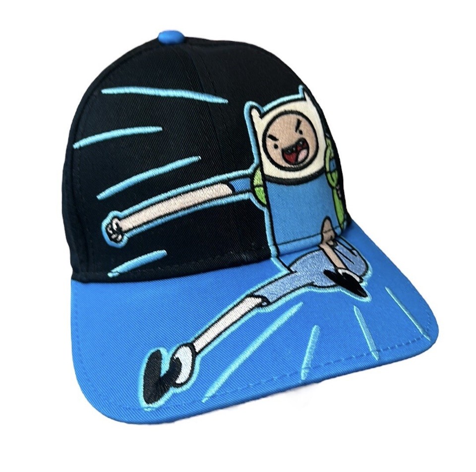 Cartoon Network Blue-Black Adventure Time with Finn & Jake Adjustable ...