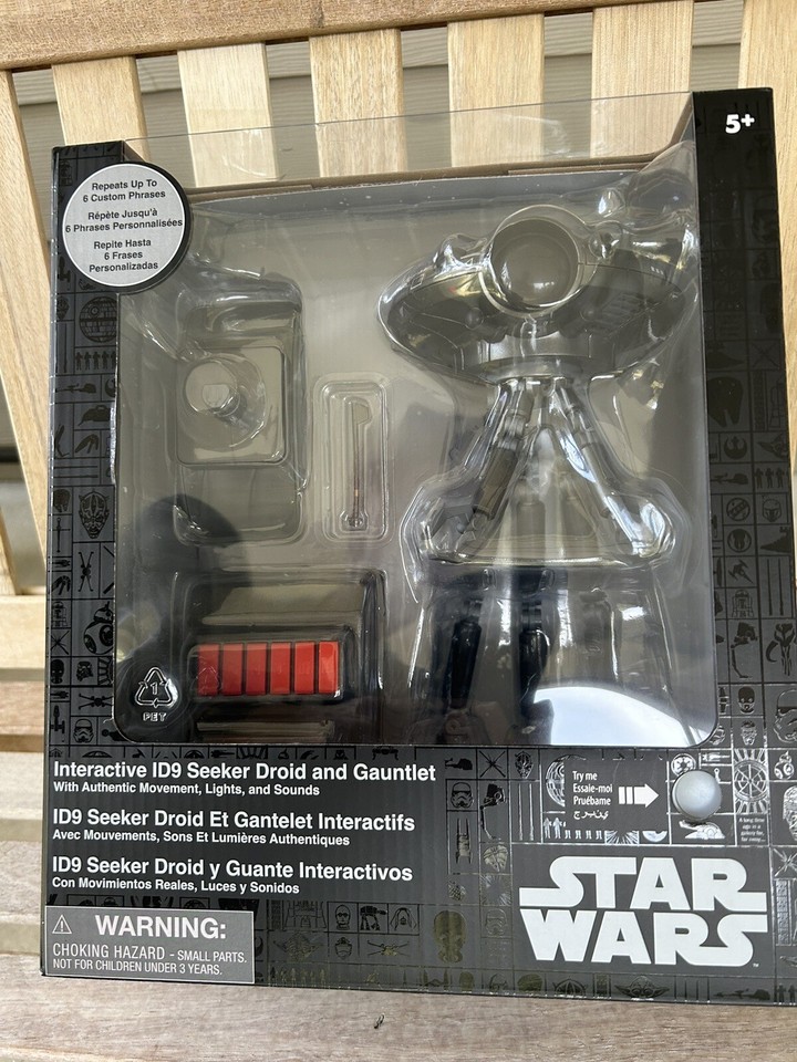 Disney Star Wars ID9 Interactive Seeker Droid and Gauntlet Remote ...