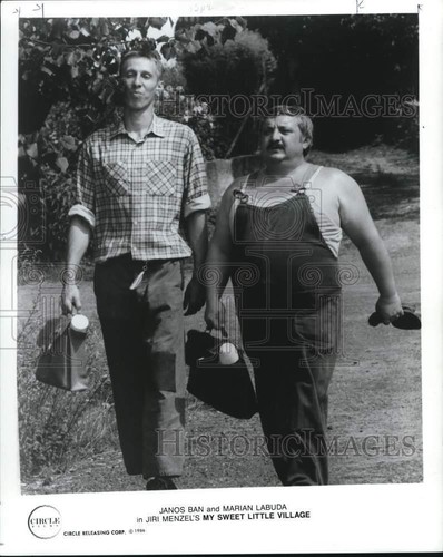 1986 Press Photo Janos Ban and Marian Labuda in "My Sweet Little ...