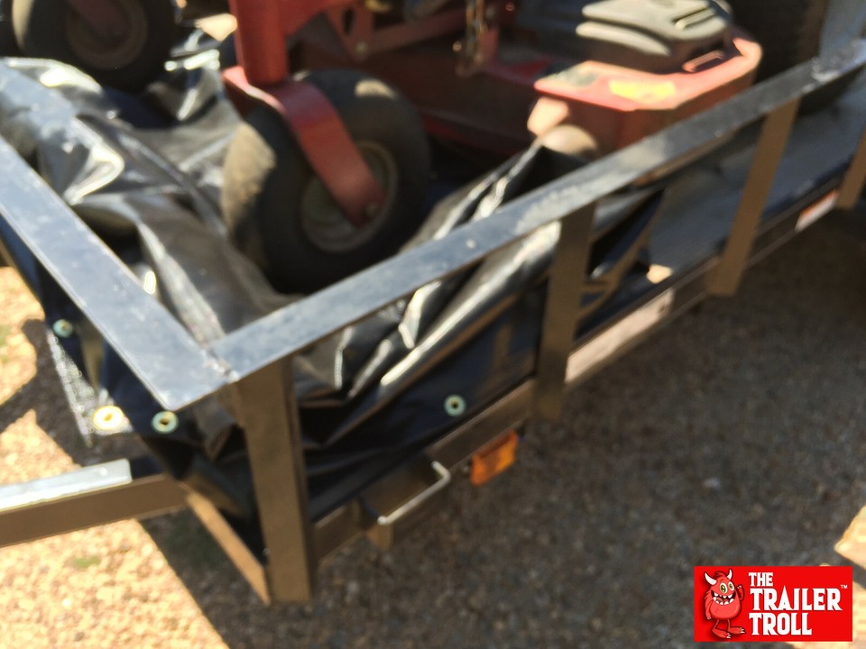 TRAILER TROLL Sturdy Utility Landscape Trailer Liner Makes Trailer Bulk ...