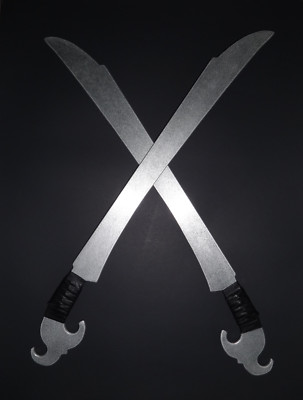 Practice Training Sword Aluminum Philippine Ginunting Pencak Silat Pair ...