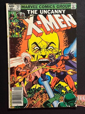 Uncanny X-Men #161 Marvel 1982, Newsstand Origin Magneto | eBay