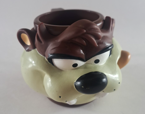 Vintage Applause Tasmanian Devil Plastic Cup 3D Taz Looney Tunes 1990s ...