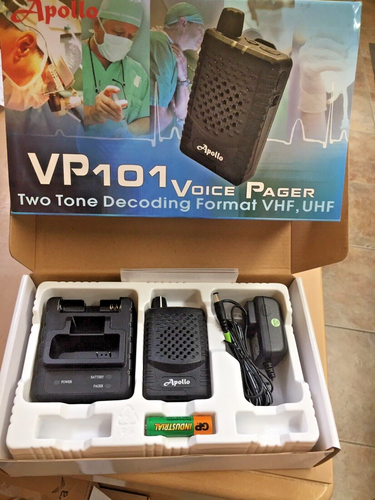 VP-101 Pro Apollo Voice Pager | eBay