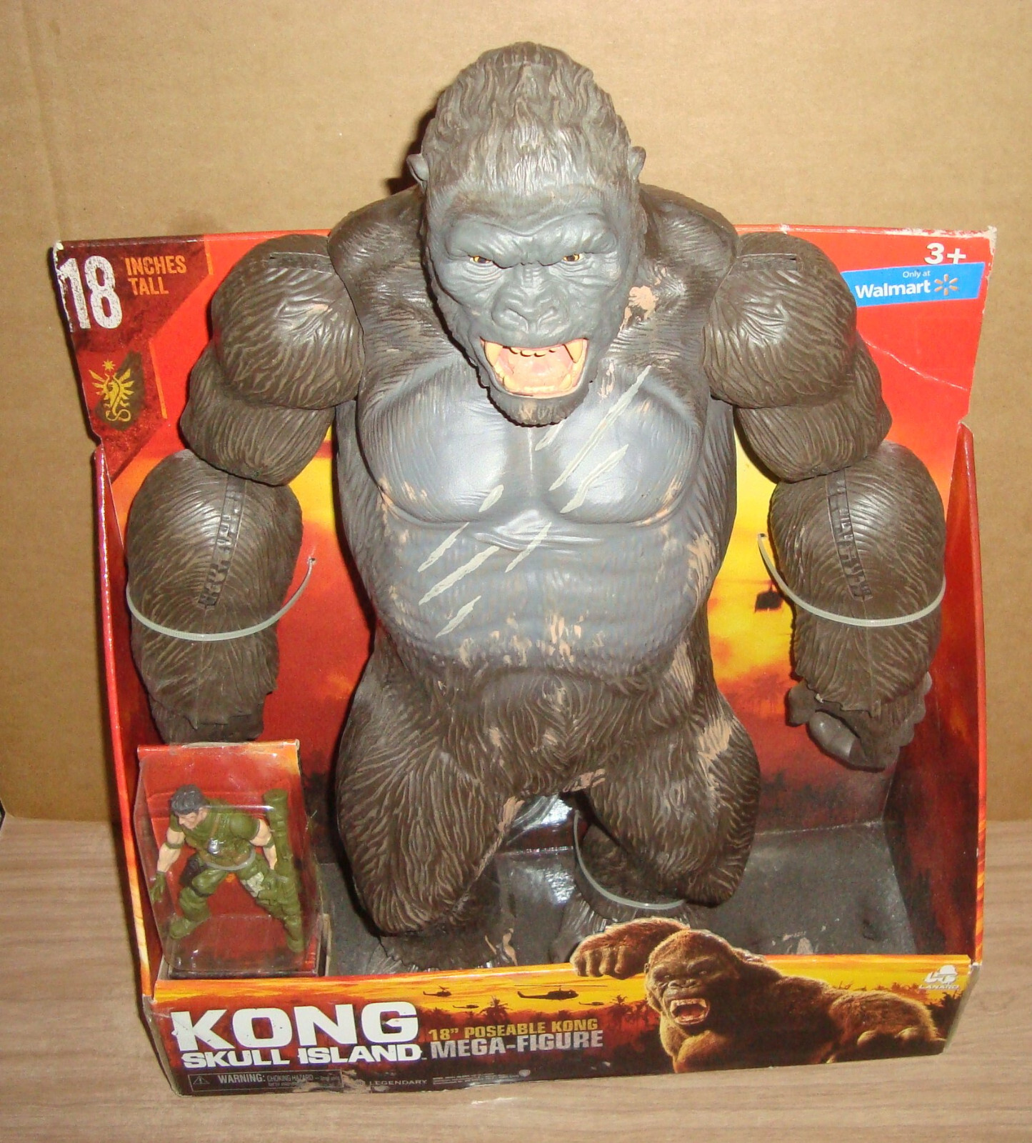 Lanard Kong Skull Island 18" Poseable Kong Mega-Figure for sale online ...