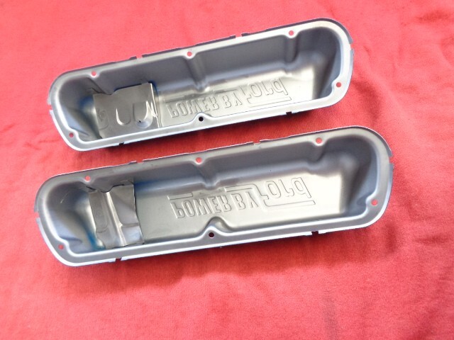 FORD FALCON XR/XT/XW/XY "POWER BY FORD" ROCKER COVERS (SUIT 289/302 ...