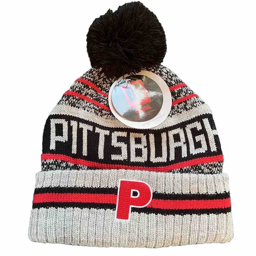 Robin Ruth Pittsburgh Pennsylvania Beanie Souvenir Soft Acrylic Tossle ...
