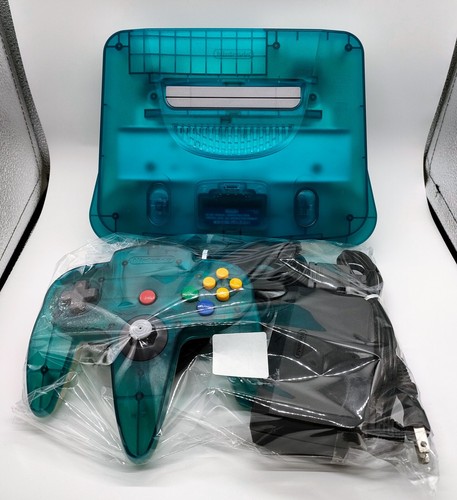 Nintendo 64 Clear Blue console with controller Used N64 Japan F/S | eBay
