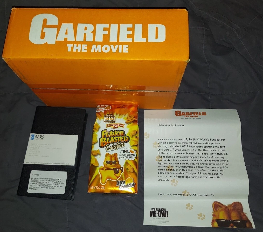 Garfield The Movie Vhs