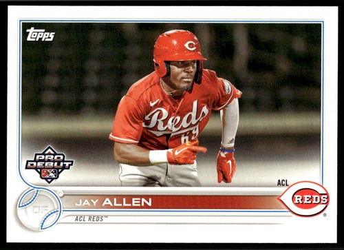 2022 Topps Pro Debut PD-23 Jay Allen ACL Reds Baseball Card | eBay