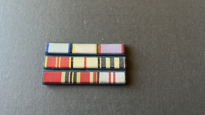 Ribbon Bar SET Armed Forces USSR Russian Soviet Army Combat Military ...