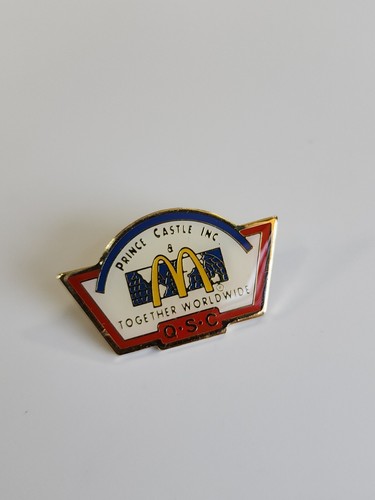 Prince Castle McDonald's Pin Equipment Mfg. QSC & Me Quality Service ...