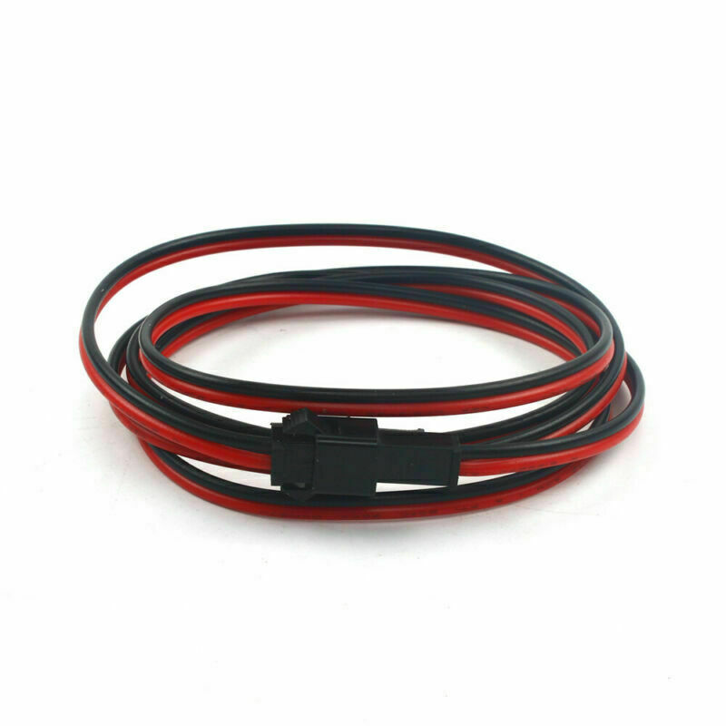 0.5M/1/2M 2-Pin Connector plug Female to Male Extension Cord Wires ...