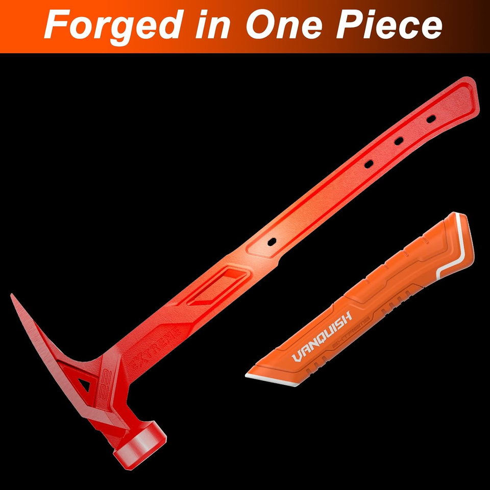 11 Oz Titanium Framing Hammer with Smooth Face One Piece Forged Rip ...