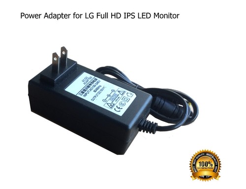 AC Adapter Power Supply for LG UltraWide 29" Monitor 29WK50S 29WK50S-P ...