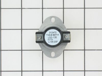 Genuine GE WE4M127 Dryer Thermostat 135F 276430 AH267892 EA267892 ...