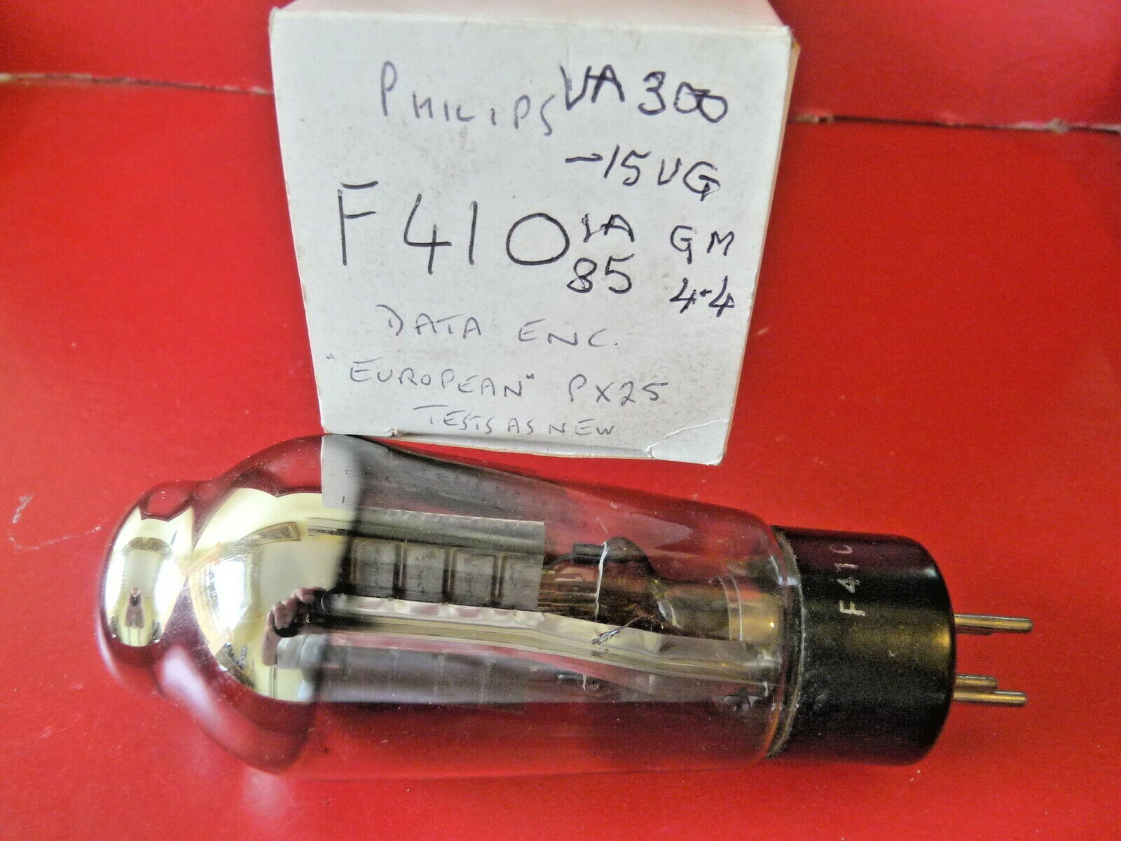 F410 PHILIPS PX25 EUROPEAN NEW OLD STOCK VALVE TUBE S15 | eBay