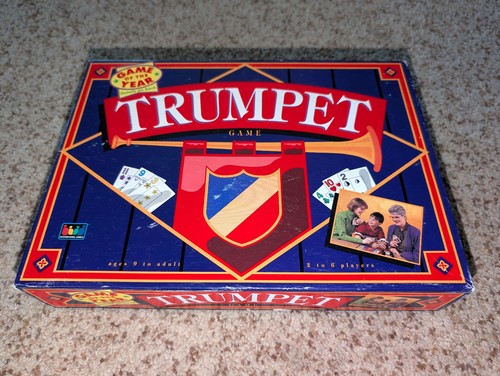 Trumpet Card Game International Games 1992 Complete Playable Minus Card ...