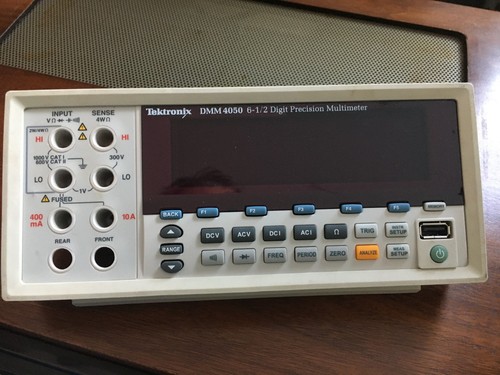 Tektronix DMM4050 Digital Precision Multimeter Front Panel | eBay