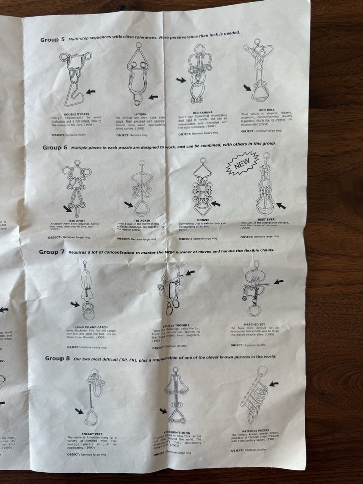 Lot Of 5 Tucker-Jones House Tavern Puzzle Collection Iron Brain Games ...