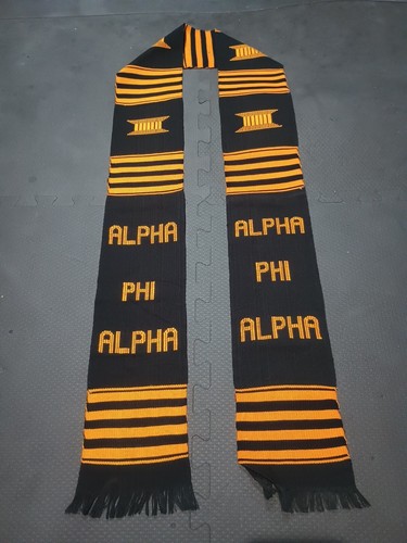 Apha Phi Alpha Kente Stole | eBay