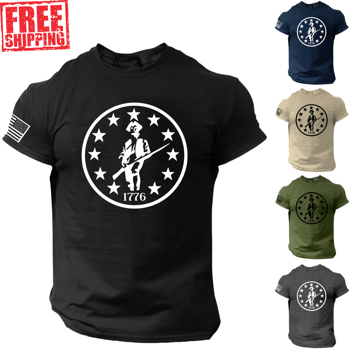 Second Amendment Minuteman Tattoo