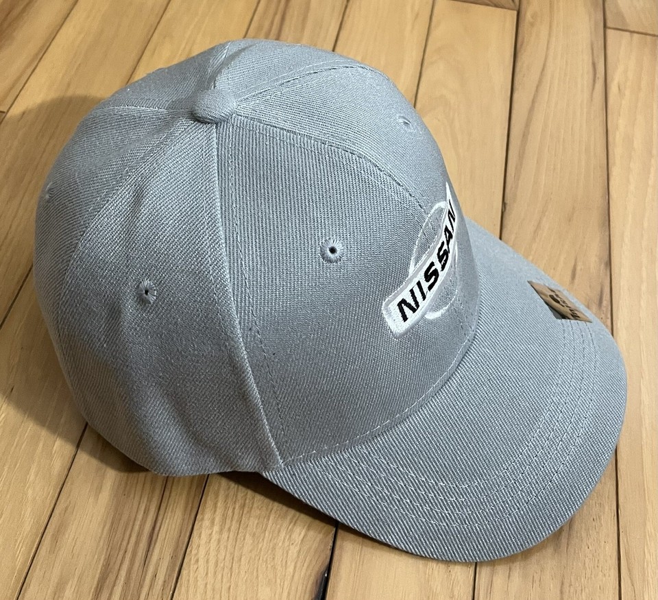 Auto Nissan Embroidered Symbol Baseball Cap(Gray)Hat Men Women Outdoor ...