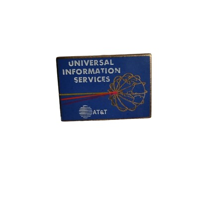 AT&T UNIVERSAL INFORMATION SERVICES Pin | eBay
